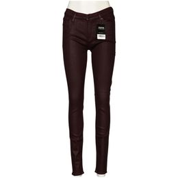 7 For All Mankind Stoffhose Damen Gr&ouml;&szlig;e S bordeaux