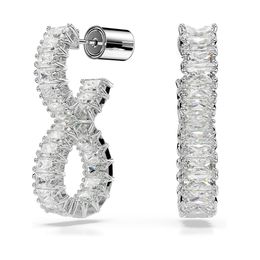 Swarovski Ohrringe Damen Gr&ouml;&szlig;e One Size silber