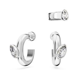 Swarovski Ohrringe Damen Gr&ouml;&szlig;e One Size silber