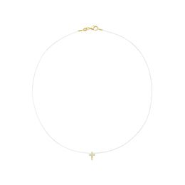 Smart Jewel Kette Damen Gr&ouml;&szlig;e 45 gold / transparent