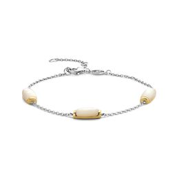 Ti Sento Milano Armband Damen Gr&ouml;&szlig;e One Size gelb / silber
