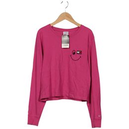 Tommy Jeans Langarmshirt Damen Gr&ouml;&szlig;e M pink