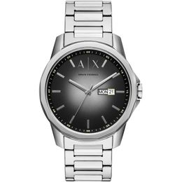 Armani Exchange Uhr Herren Gr&ouml;&szlig;e One Size schwarz / silber