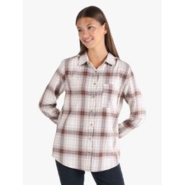 Colins Colin's Bluse Damen Gr&ouml;&szlig;e XL hellbraun / dunkelbraun / wei&szlig;