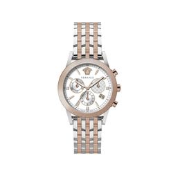 Versace Analoguhr Damen Gr&ouml;&szlig;e One Size rosegold / wei&szlig;