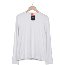 BOSS Langarmshirt Herren Gr&ouml;&szlig;e M wei&szlig;