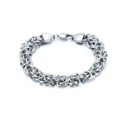 True Rebels Armband Herren Gr&ouml;&szlig;e 21 silber