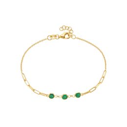Smart Jewel Armband Damen Gr&ouml;&szlig;e One Size gold / gr&uuml;n