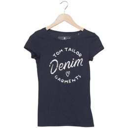 Tom Tailor Denim T-Shirt Damen Gr&ouml;&szlig;e XS marine