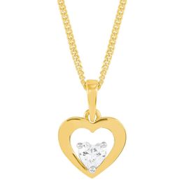 Amor Kette Damen Gr&ouml;&szlig;e One Size gold / transparent