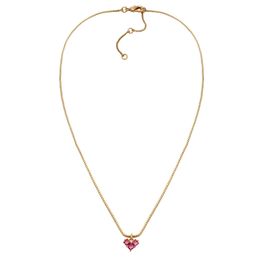 Elli Kette Damen Gr&ouml;&szlig;e 45 gold / pink