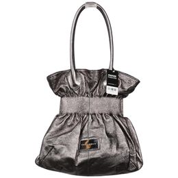 Coccinelle Handtasche gross Leder Damen Gr&ouml;&szlig;e One Size silber