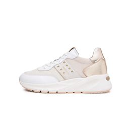 Nero Giardini Sneaker Damen Gr&ouml;&szlig;e 38 gold / wei&szlig;