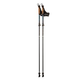 EXEL Nordic Walker Walkingst&ouml;cke faltbar verstellbar 110-130cm Aluminium 6061 Damen Gr&ouml;&szlig;e 4XS schwarz