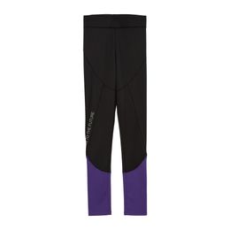 s.Oliver Leggings M&auml;dchen Gr&ouml;&szlig;e 164/170 violettblau / schwarz / wei&szlig;
