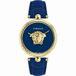 Versace Uhr Damen Gr&ouml;&szlig;e One Size dunkelblau / gold