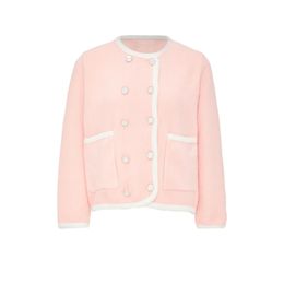 ZITHA Strickjacke Damen Gr&ouml;&szlig;e M rosa / wei&szlig;