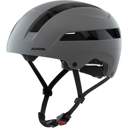 Alpina Helm 'Soho' Herren Gr&ouml;&szlig;e 55/59 dunkelgrau / schwarz