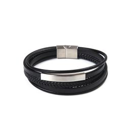 J. JAYZ Armband Herren Gr&ouml;&szlig;e One Size schwarz / silber