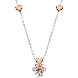 Disney Jewelry Kette M&auml;dchen Gr&ouml;&szlig;e One Size rosegold / silber / transparent