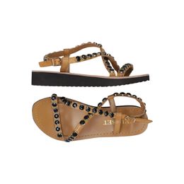 TWINSET Twin Set Sandalen Damen Gr&ouml;&szlig;e 37 braun