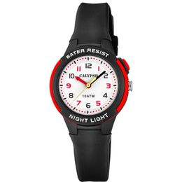 Calypso Watches Quarzuhr Damen Gr&ouml;&szlig;e One Size rot / schwarz / wei&szlig;