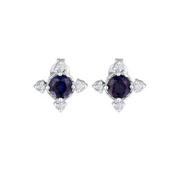 Elli DIAMONDS Ohrringe Damen Gr&ouml;&szlig;e One Size blau / silber