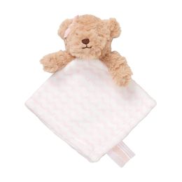 Snuggle Tots Schnuffeltuch 'B&auml;r' Gr&ouml;&szlig;e S/XXL beige / rosa / wei&szlig;