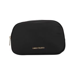 Carlo Colucci Kulturtasche ' Cracco ' Herren Gr&ouml;&szlig;e XS/XXL gold / schwarz