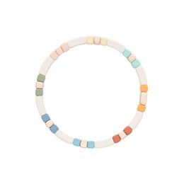A&c Oslo &ndash; Nordic Design Jewellery Armband 'Enamel Tiles' Damen Gr&ouml;&szlig;e One Size beige / creme / hellblau / tanne