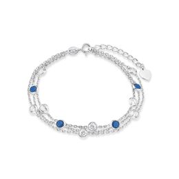 Amor Armband '2017183' Damen Gr&ouml;&szlig;e One Size blau / silber