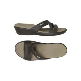 Crocs Sandalen Damen Gr&ouml;&szlig;e 41.5 braun