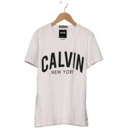 Calvin Klein Jeans T-Shirt Herren Gr&ouml;&szlig;e M wei&szlig;