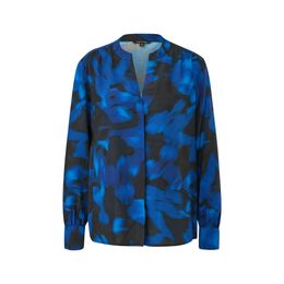 comma, COMMA Bluse Damen Gr&ouml;&szlig;e M royalblau / schwarz