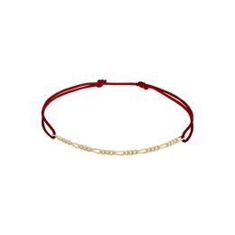 Elli Armband Damen Gr&ouml;&szlig;e 16 gold / bordeaux