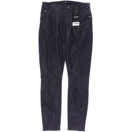 7 For All Mankind Stoffhose Damen Gr&ouml;&szlig;e S schwarz