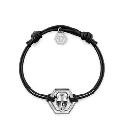 Philipp Plein Jewellery Armband ' LINKED ' Herren Gr&ouml;&szlig;e One Size schwarz / silber