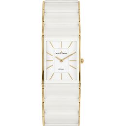 Jacques Lemans Uhr Damen Gr&ouml;&szlig;e One Size gold / wei&szlig;