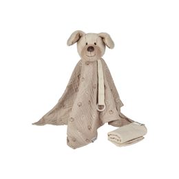 Sterntaler Schmusetuch 'Tr&auml;umli Hund Lucky' Jungen Gr&ouml;&szlig;e One Size sand / braun / cappuccino / wei&szlig;