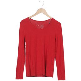 Oui Langarmshirt Damen Gr&ouml;&szlig;e L rot
