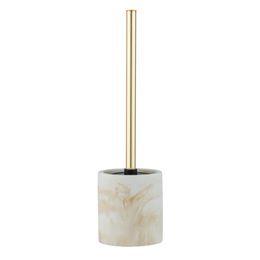 Wenko WC-Garnitur 'Odos' Herren Gr&ouml;&szlig;e &Oslash;: 7.5cm x H: 37cm beige / gold / schwarz / wei&szlig;