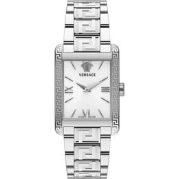 Versace Analoguhr Damen Gr&ouml;&szlig;e 42 silber