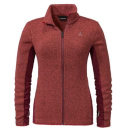 Sch&ouml;ffel Sch&ouml;ffel Jacke ' ZipIn Fleece Oberau' Damen Gr&ouml;&szlig;e S rot / dunkelrot