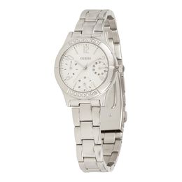 Guess Uhr Damen Gr&ouml;&szlig;e One Size silber / wei&szlig;