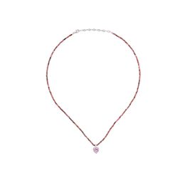 So Chic Kette Damen Gr&ouml;&szlig;e One Size lila / rot / silber
