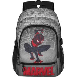 MARVEL Rucksack Jungen Gr&ouml;&szlig;e One Size grau / rot
