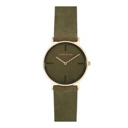 Liebeskind Berlin Uhr 'LT-0204-LQ' Damen Gr&ouml;&szlig;e One Size gold / oliv