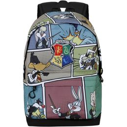 Warner Brothers Warner Bros. Rucksack Jungen Gr&ouml;&szlig;e One Size blau / gr&uuml;n / dunkelrot / schwarz