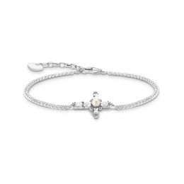 Thomas Sabo Armband Damen Gr&ouml;&szlig;e One Size silber / wei&szlig;