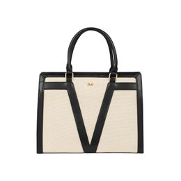 19V69 Italia Handtasche 'Ciana' Damen Gr&ouml;&szlig;e One Size beige / schwarz